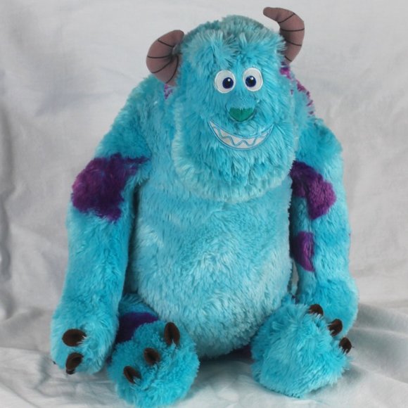 Disney | Toys | Sully Plush Pixar Monsters Inc Sullivan Blue Stuffed 9 ...